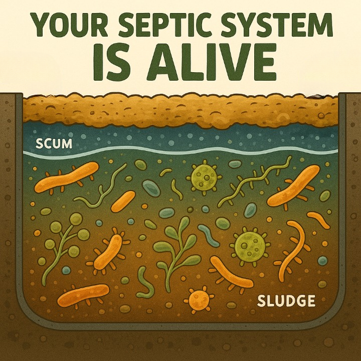 Septic Tank Health: Bacteria, Biomat & Drainfield Tips | SeptiCorp™