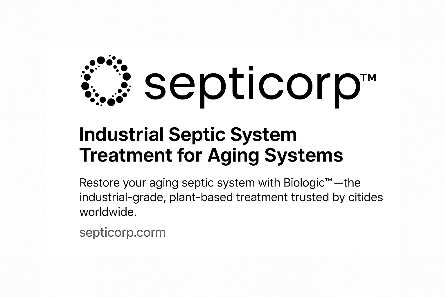How BIOLOGIC™ SEPTIC Stands Out | SeptiCorp